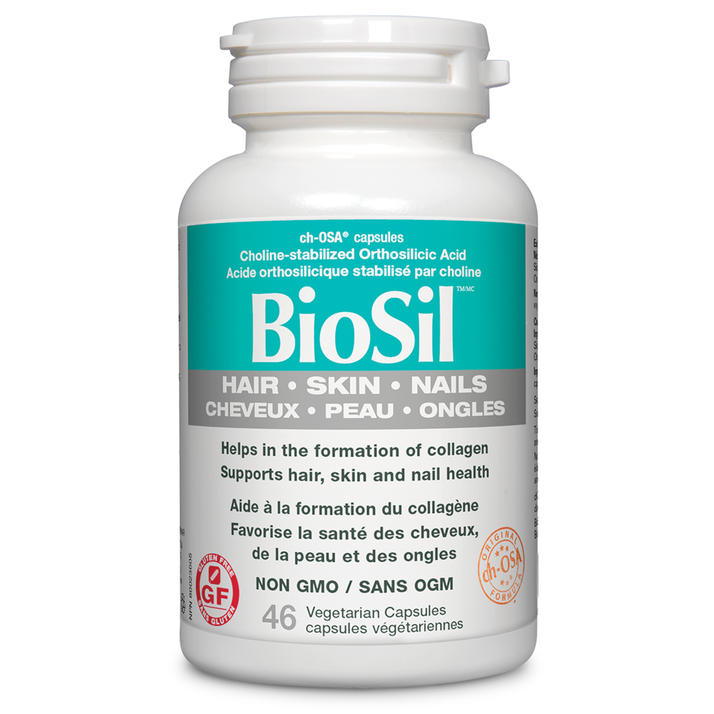 BioSil™ Choline-Stabilized Orthosilicic Acid® Hair • Skin • Nails ...