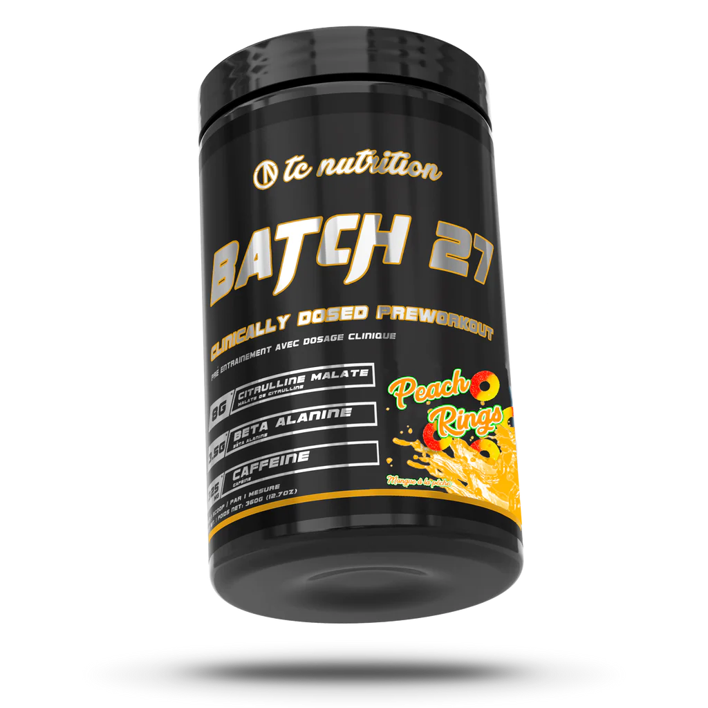 BATCH 27 PRE PEACH RINGS - Nutrition And Beyond