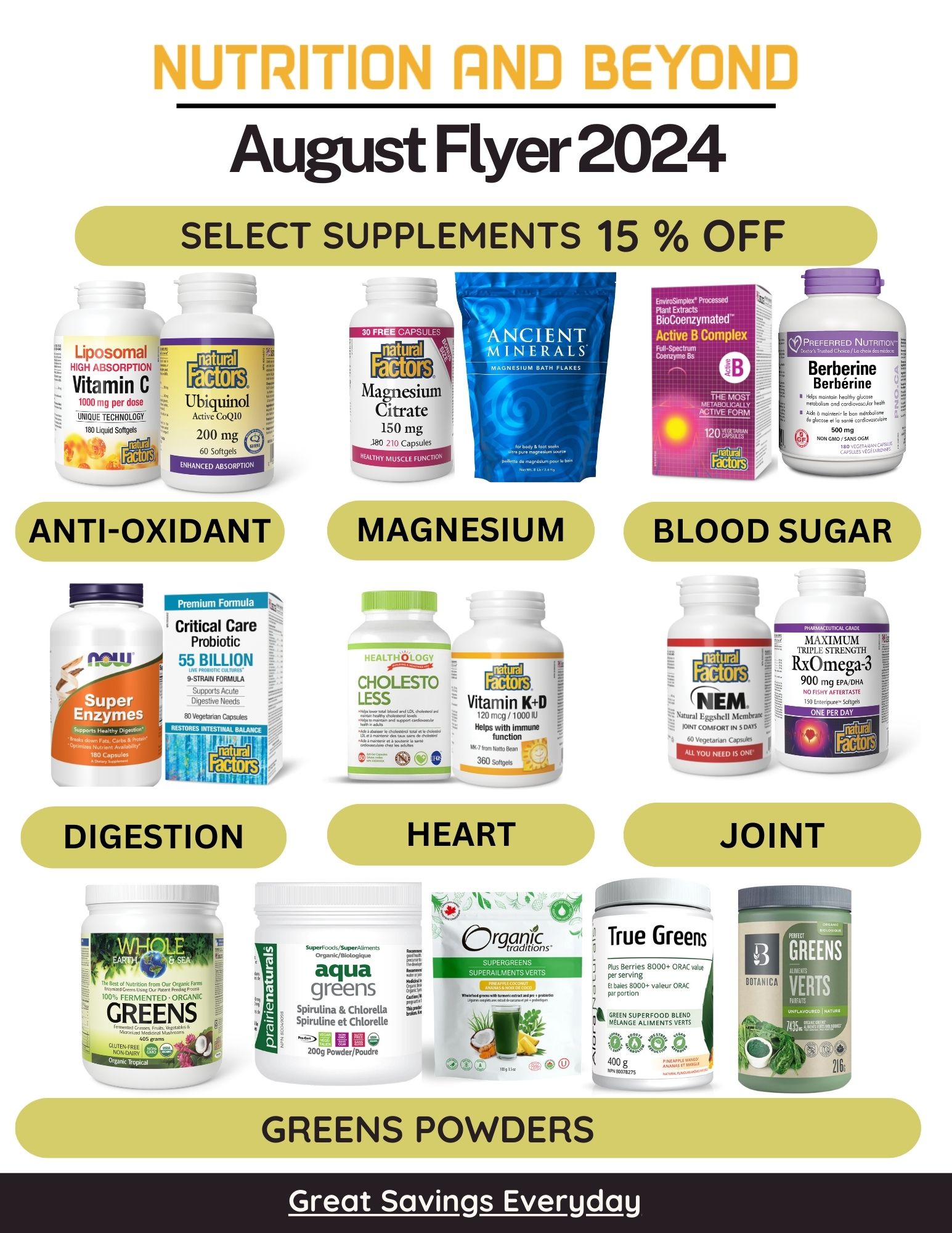 Nutrition and Beyond: High-Quality Natural Supplements in CA